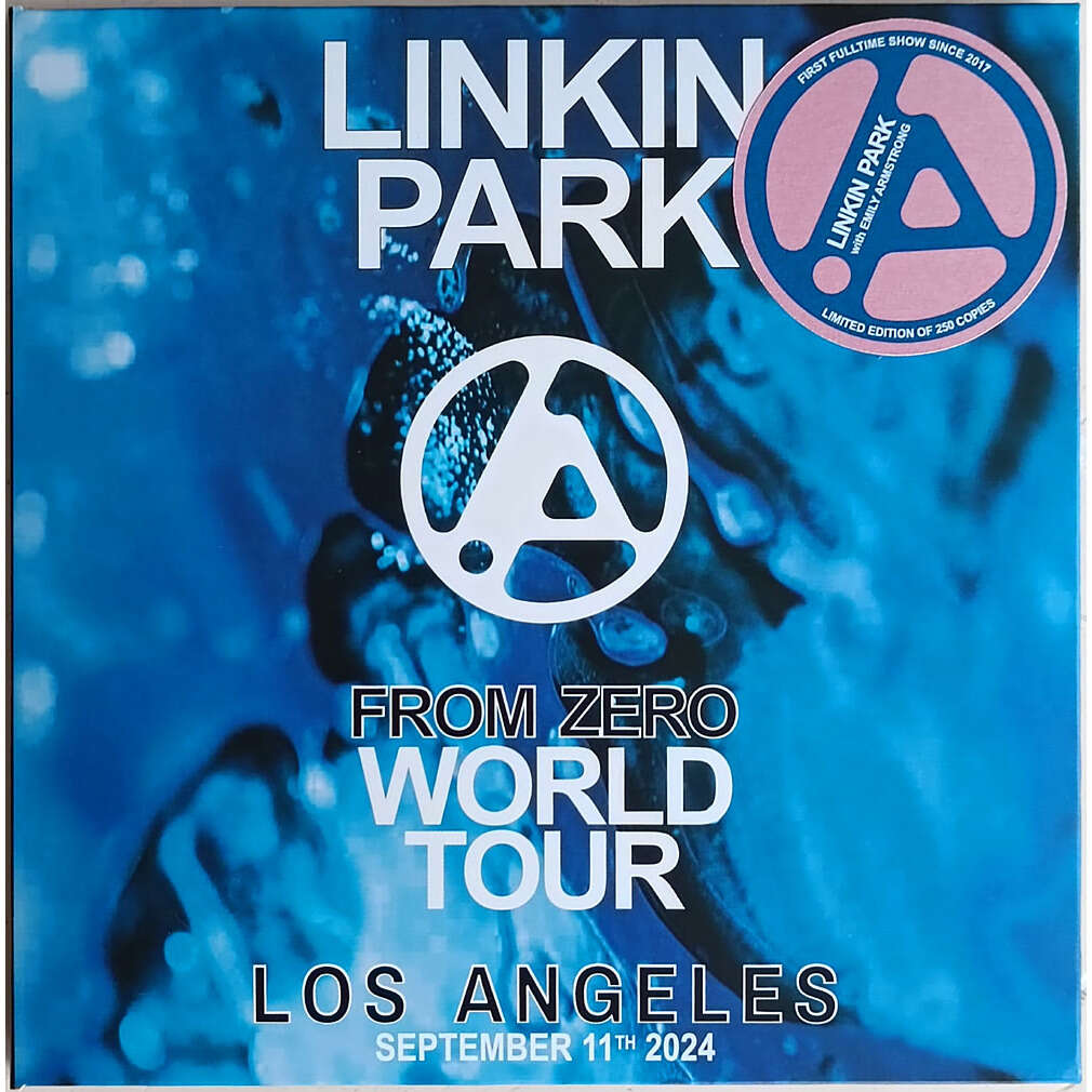 Live in los angeles 2024 from zero world tour 2cd set de Linkin Park ...