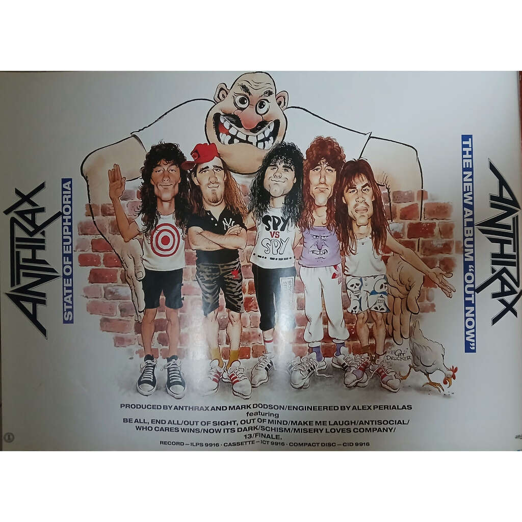 State of euphoria (uk 1988 original 'album release' promo poster from ...