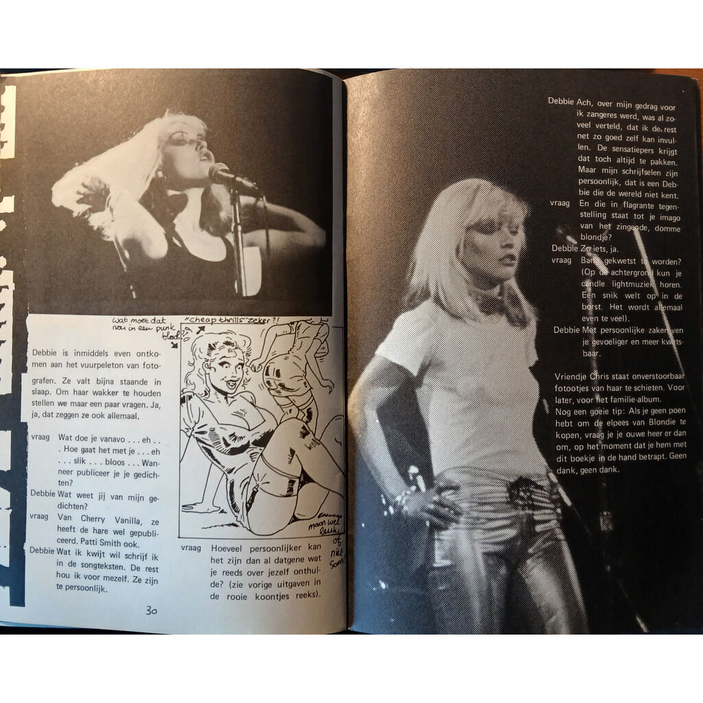 Punk (n.3) (holland late 70s full punk music magazine & poster ...