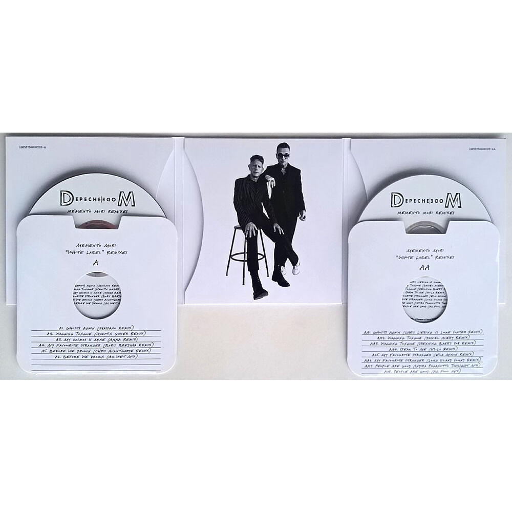 Depeche mode memento mori complete white label remix series 2cd set von ...