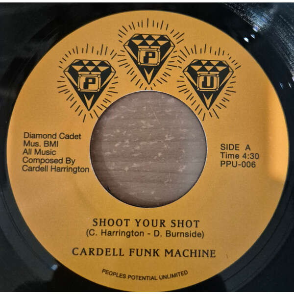 CARDELL FUNK MACHINE shoot your shot, 45T (SP 2 titres) en vente sur ...