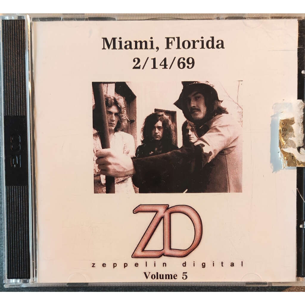 1969 miami florida 2 pro cdr de Led Zeppelin, CD x 2 chez jepiro57 ...