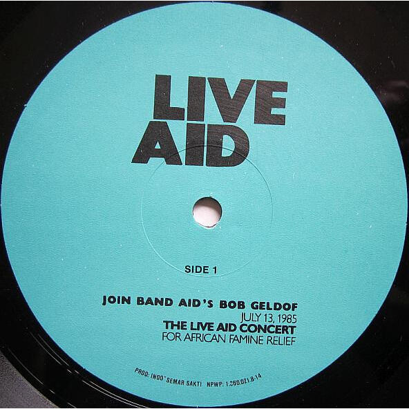 Live aid (indonesia 1985 original ltd live 12lp box set unique package ...