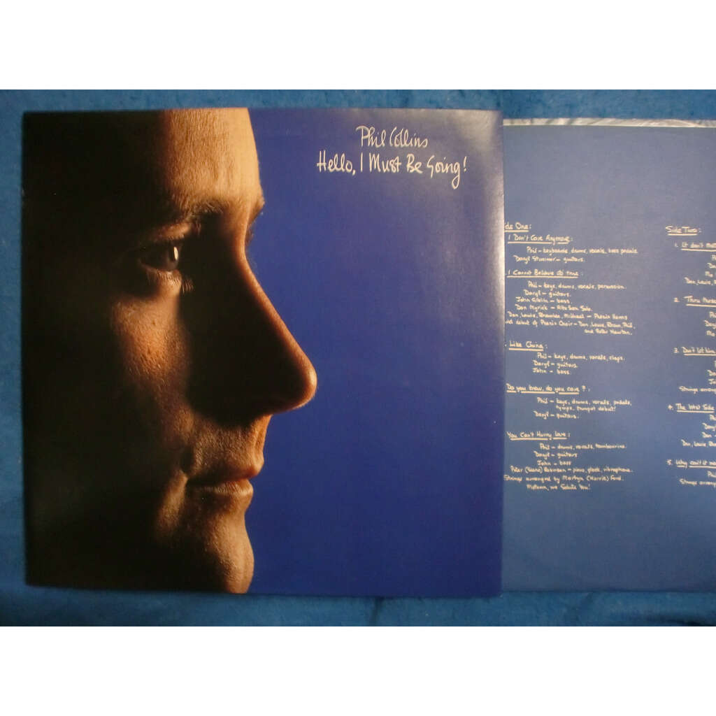 Hello, i muist be going de Phil Collins, 33T Gatefold chez ctrjapan ...