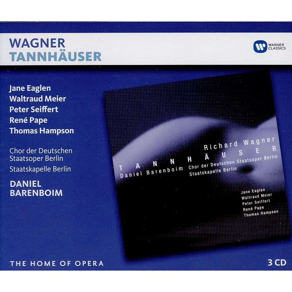 Tannhauser - the home of opera de Daniel Barenboim, CD x 3 chez silivia ...