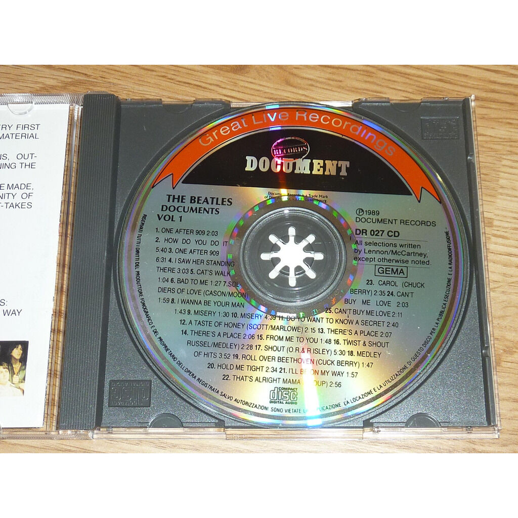 Documents volume 1 cd de Beatles, 50 gr chez trooper86 - Ref:128172520