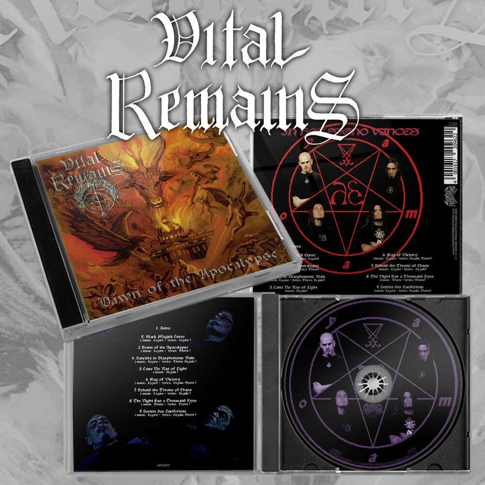 VITAL REMAINS forever underground 2025, T-SHIRT for sale on ...
