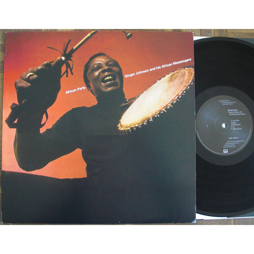 African party by Ginger Johnson & His African Messengers, LP with ...