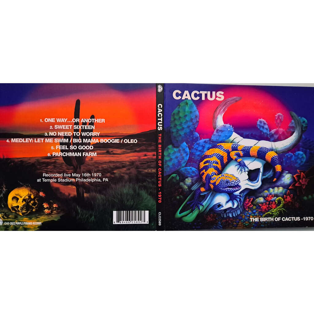 The birth of cactus - 1970 de Cactus, CD chez 0711m - Ref:128245426