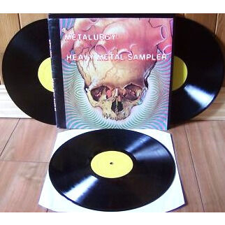 Metalurgy - heavy metal sampler (usa 90s original ltd sampler live 3lp ...