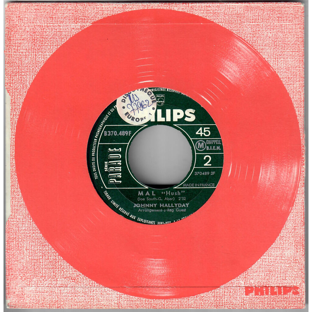 L'histoire de bonnie et clyde de Johnny Hallyday, 45T x 1 chez sasham67 ...
