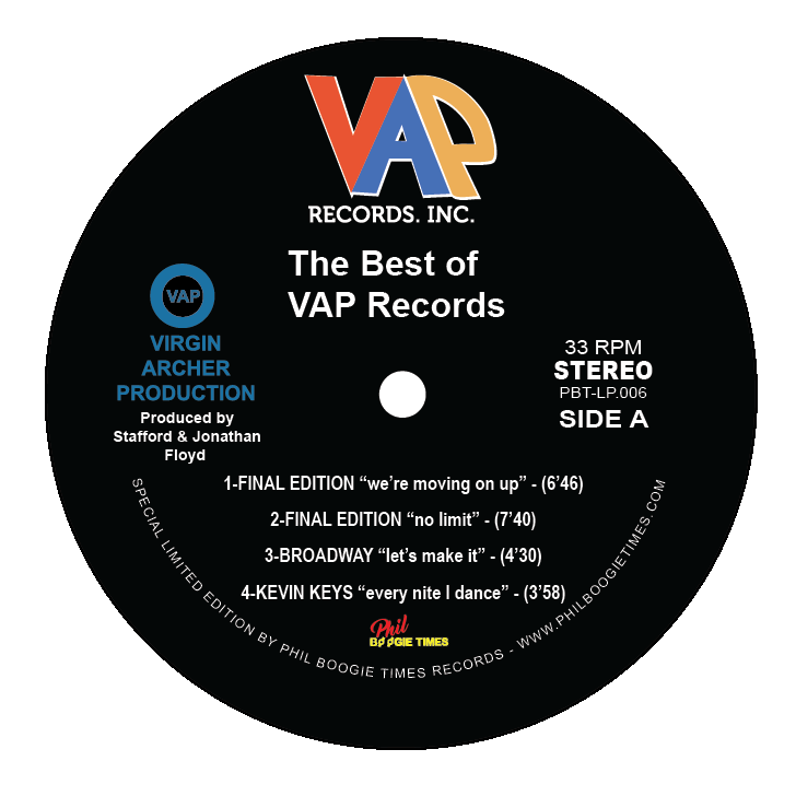 BEST OF VAP RECORDS various artists : final edition, broadway, kevin keys ( sortie le 10 juillet ...