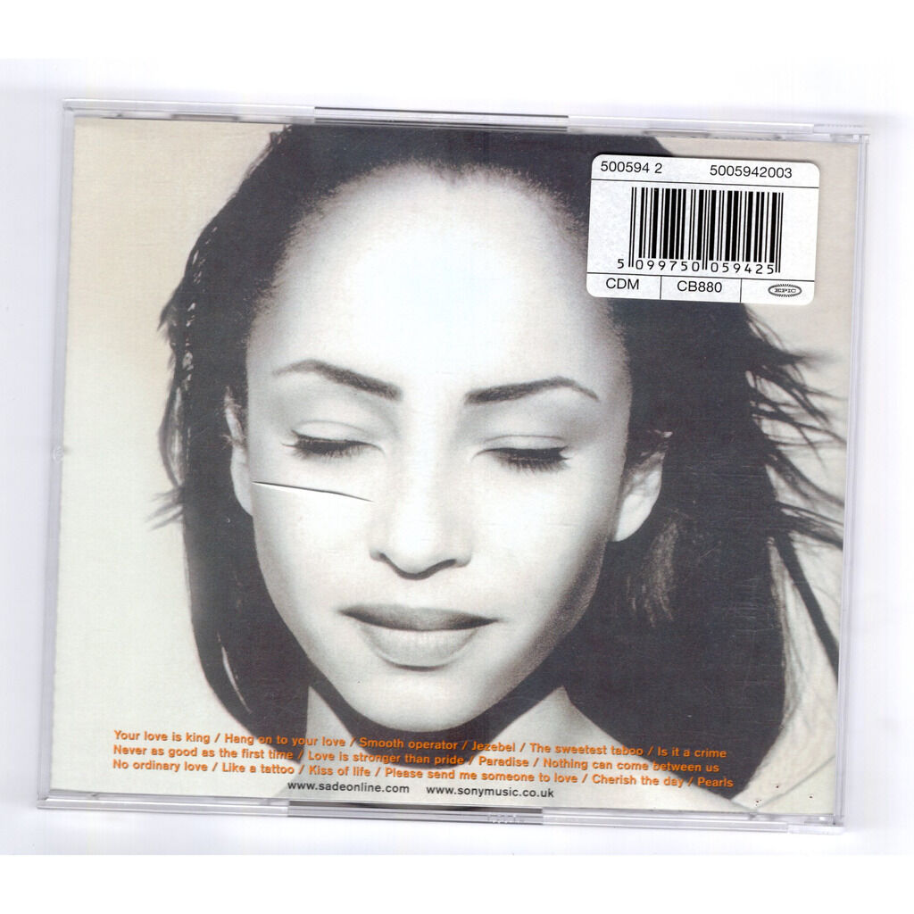 The best of sade by Sade, CD with hedgehogcollector - Ref:128371569