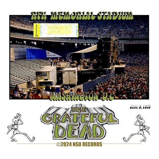 Live rfk stadium, wash d.c 1973 june 9th ltd 4cd by The Grateful Dead ...