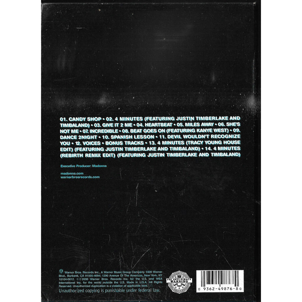 Hard candy de Madonna, Coffret CD chez libertemusic - Ref:128467057