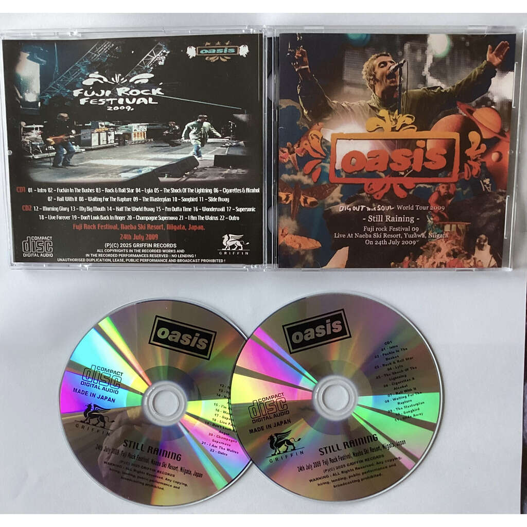 Fuji rock festival 2009 complete de Oasis, CD chez galaxysounds - Ref ...